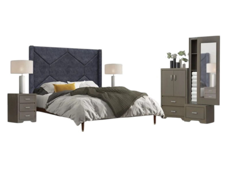 Recamaras |Recamara Belgica KS | Foly Muebles