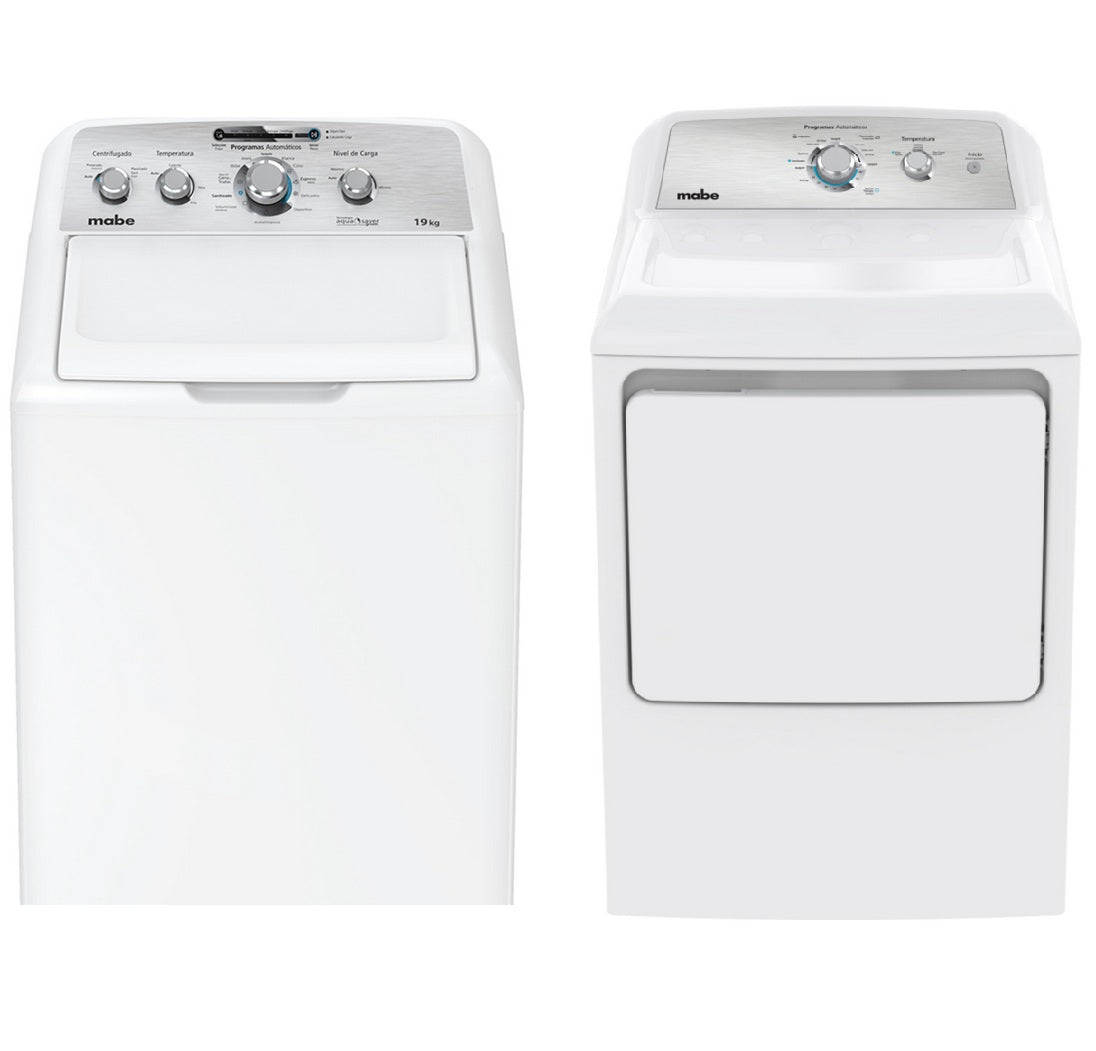 Combo Lavadora y Secadora Mabe 220v 19kg — Foly